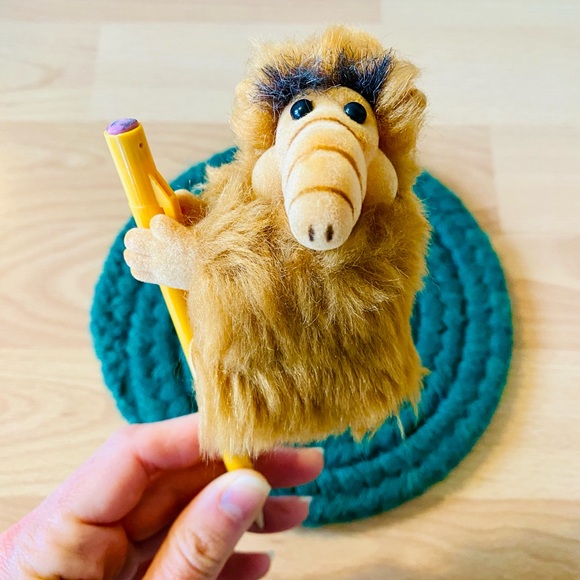 Russ | Toys | 98s Original Alf Aka Alien Life Form Pencil Grabber ...